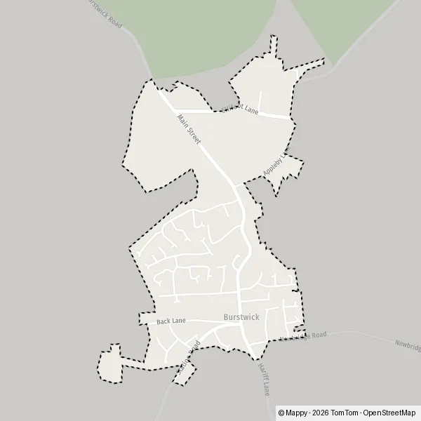 Map Burstwick: map of Burstwick, East Riding of Yorkshire HU12 9 and ...