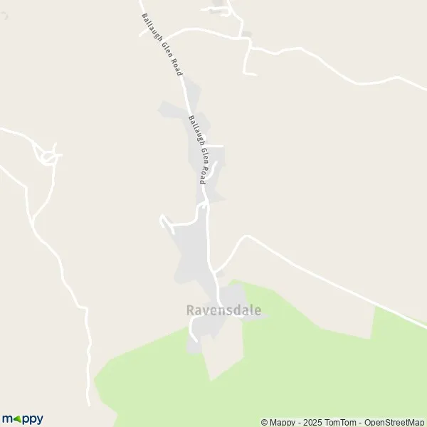 Map Ravensdale: map of Ravensdale, Ballaugh IM7 5 and practical information