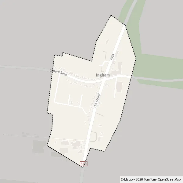 Map Ingham: map of Ingham, Saint Edmundsbury IP31 1 and practical ...