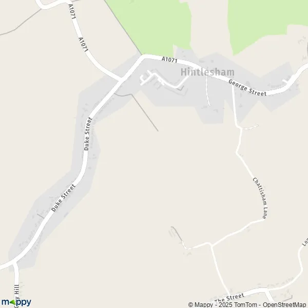 Map Hintlesham: map of Hintlesham, Babergh IP8 3 and practical information