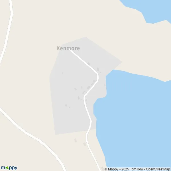 Map Kenmore: map of Kenmore, Highland IV54 8 and practical information