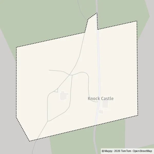 Map Knock Castle: map of Knock Castle, North Ayrshire KA30 8 and ...