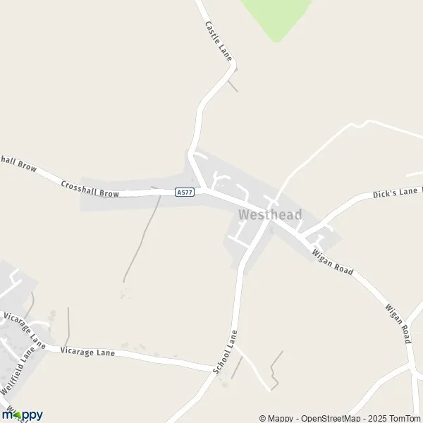 Map Westhead: map of Westhead, West Lancashire L40 6 and practical ...