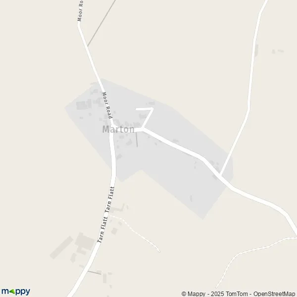 Map Marton: map of Marton, Westmorland and Furness LA12 0 and practical ...