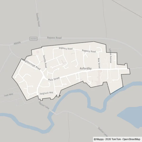 Map Asfordby: map of Asfordby, Melton LE14 3 and practical information