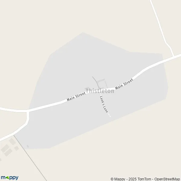 Map Thistleton: map of Thistleton, Rutland LE15 7 and practical information
