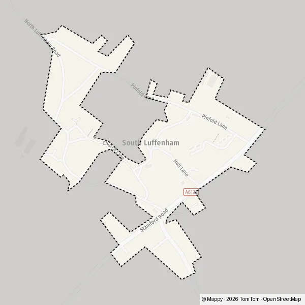 Map South Luffenham: map of South Luffenham, Rutland LE15 8 and ...