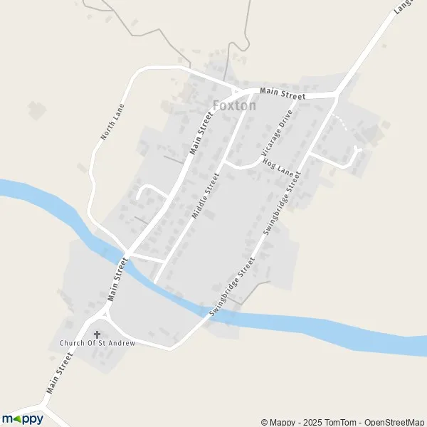 Map Foxton: map of Foxton, Harborough LE16 7 and practical information