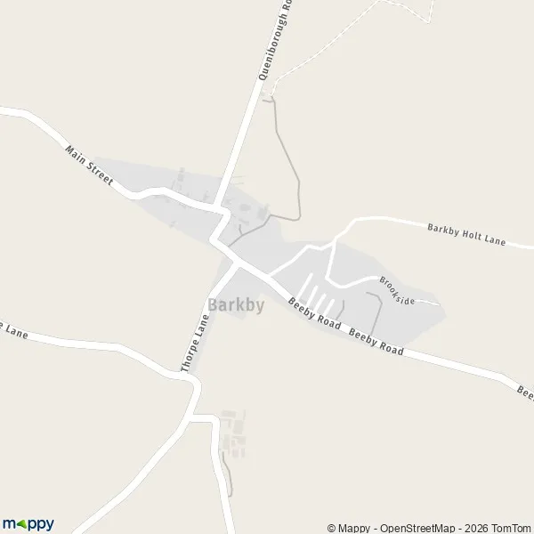 Map Barkby: map of Barkby, Charnwood LE7 3 and practical information