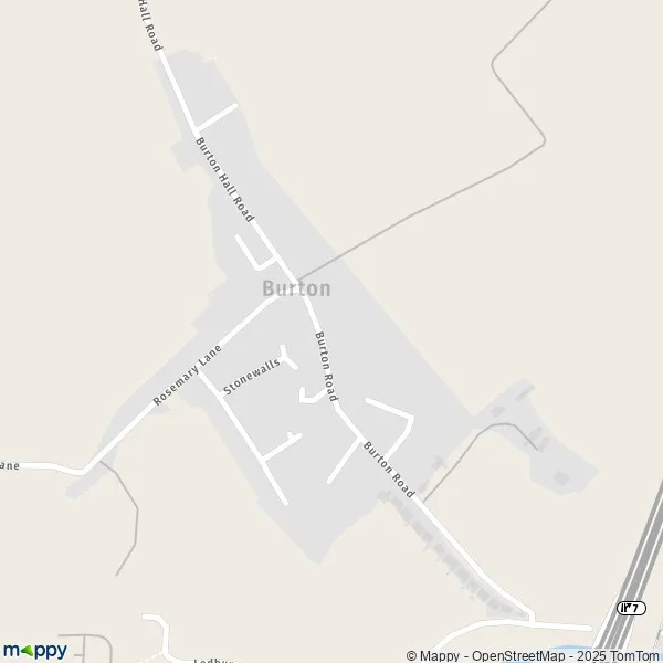 Map Burton: map of Burton, Wrexham LL12 0 and practical information