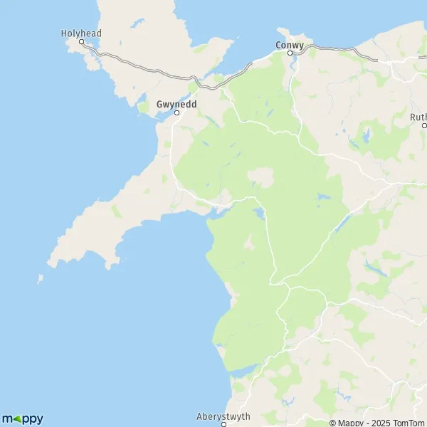 Map Tywyn: map of Tywyn (LL36 9) and practical information