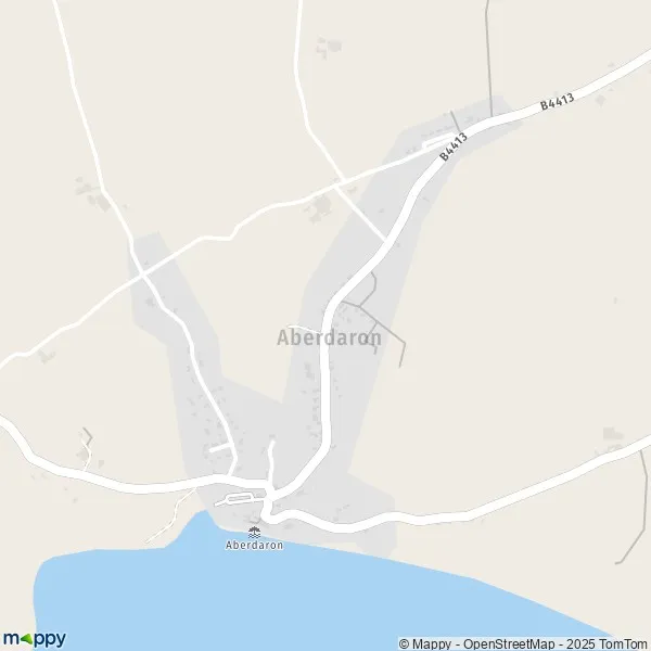 Map Aberdaron: map of Aberdaron, Gwynedd LL53 8 and practical information