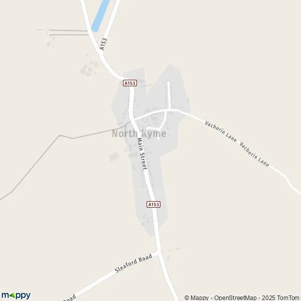 Map North Kesteven: map of North Kesteven (LN4 1AB) and practical ...