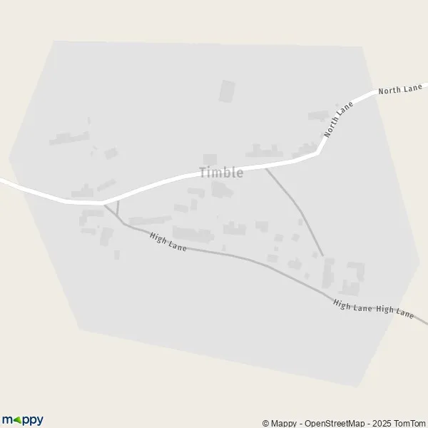 Map Timble: map of Timble, Hambleton LS21 2 and practical information