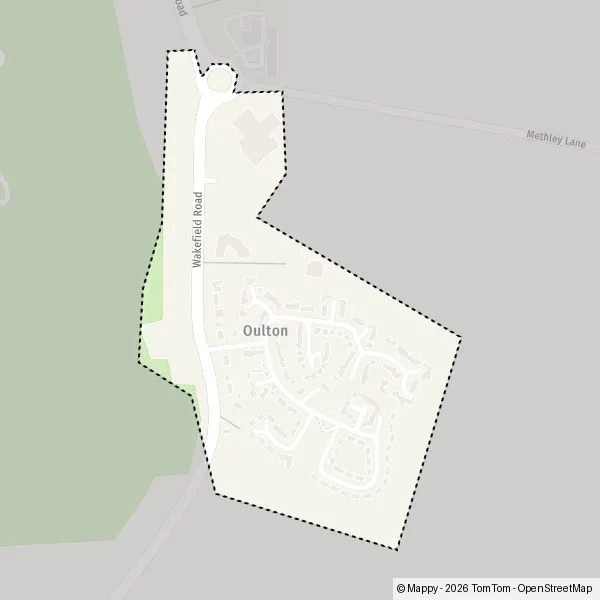 Map Oulton: map of Oulton, Leeds LS26 8 and practical information