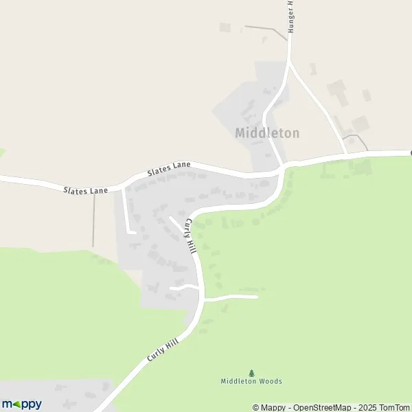 Map Middleton: map of Middleton, Bradford LS29 0 and practical information