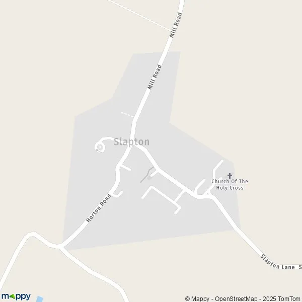 Map Slapton: map of Slapton, Buckinghamshire LU7 9 and practical ...