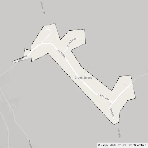 Map Green Quarter: map of Green Quarter (District), Manchester M4 4 and ...