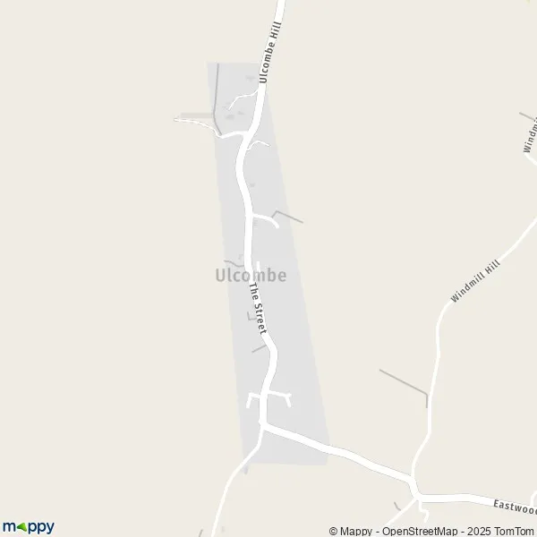 Map Ulcombe: map of Ulcombe, Maidstone ME17 1 and practical information