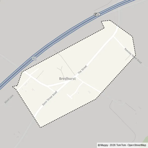Map Bredhurst: map of Bredhurst, Maidstone ME7 3 and practical information