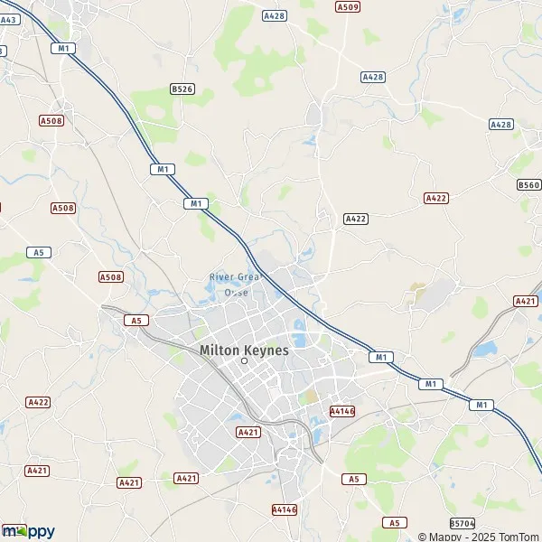 Map Milton Keynes Central: map of Milton Keynes Central (Railway ...