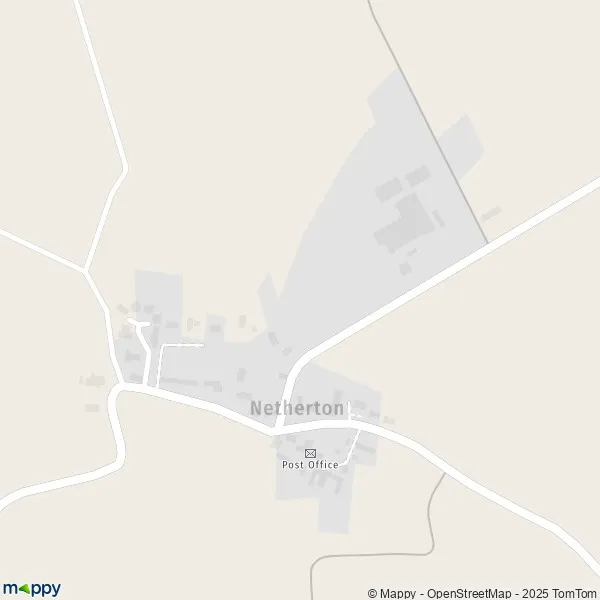 Map Netherton: map of Netherton, Northumberland NE65 7 and practical ...