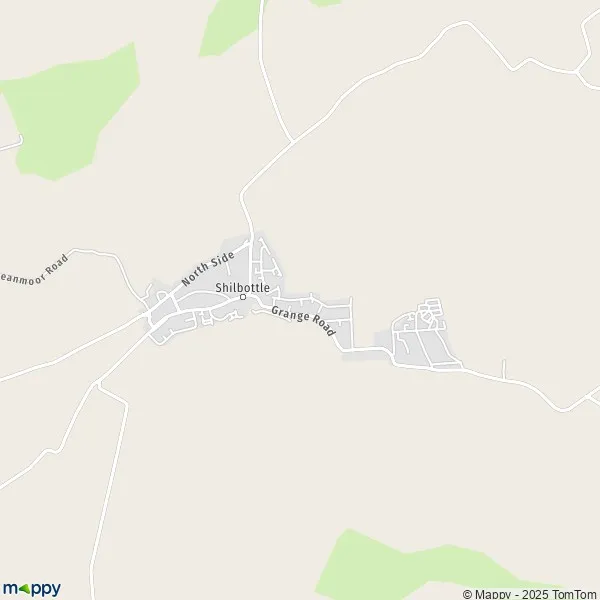 Map Shilbottle: map of Shilbottle, Northumberland NE66 2 and practical ...