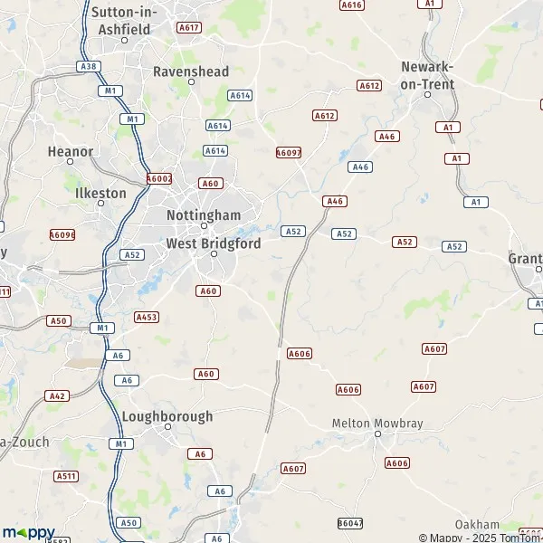 Map Rushcliffe: map of Rushcliffe (NG12 3) and practical information