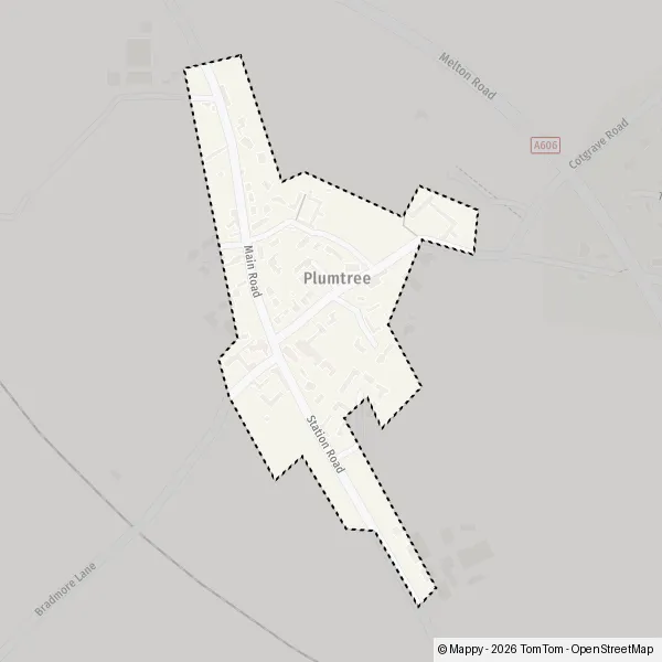 Map Plumtree: map of Plumtree, Rushcliffe NG12 5 and practical information