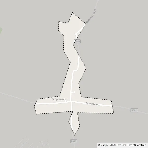 Map Papplewick: map of Papplewick, Gedling NG15 8 and practical information