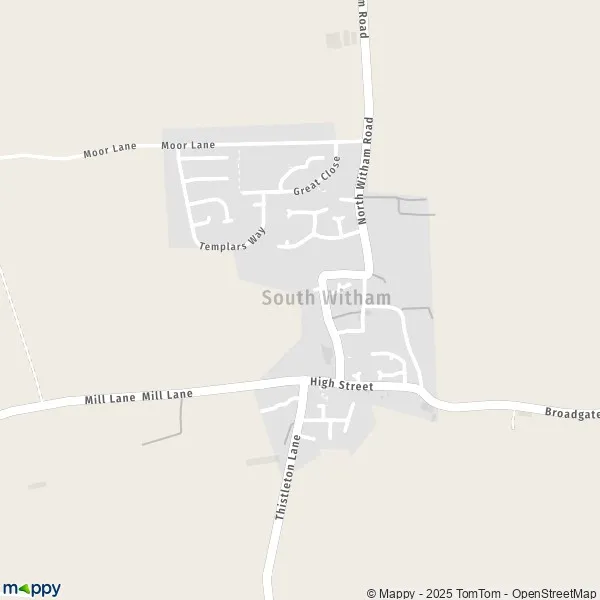 Map Ancaster: map of Ancaster (NG32 3) and practical information