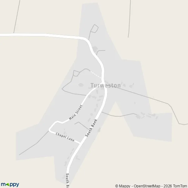 Map Turweston: map of Turweston, Buckinghamshire NN13 5 and practical ...