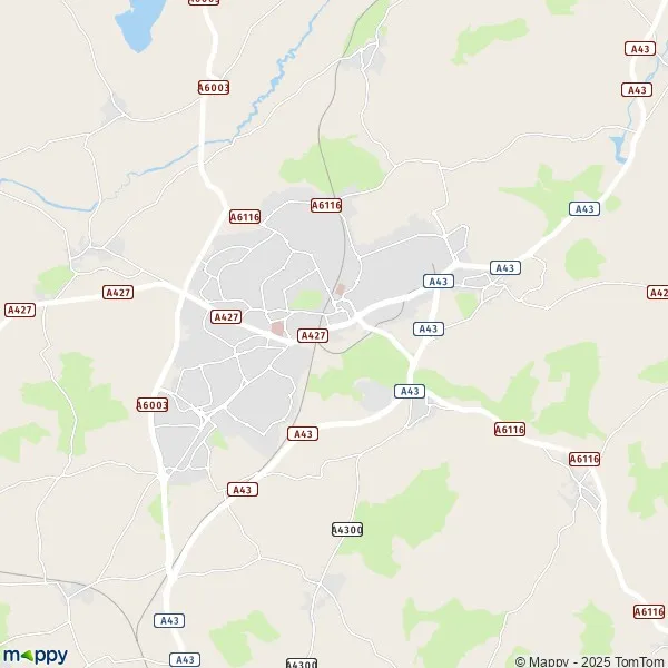 Map Corby: map of Corby, North Northamptonshire NN17 1 and practical ...