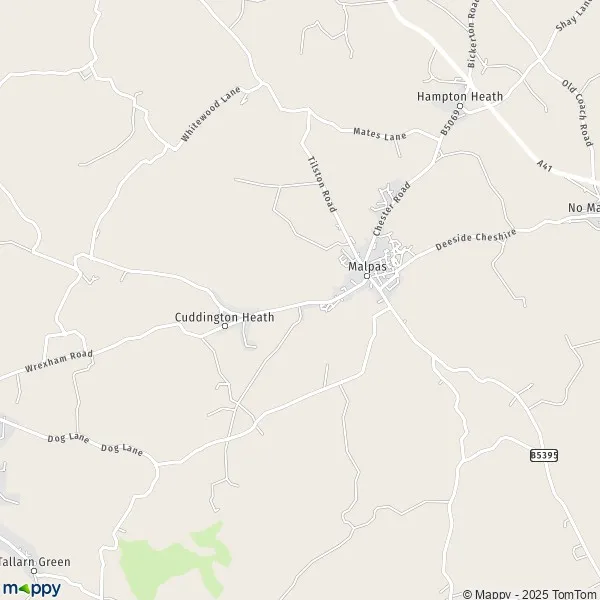 Map Malpas Playing Fields: map of Malpas Playing Fields, Newport NP20 6 ...