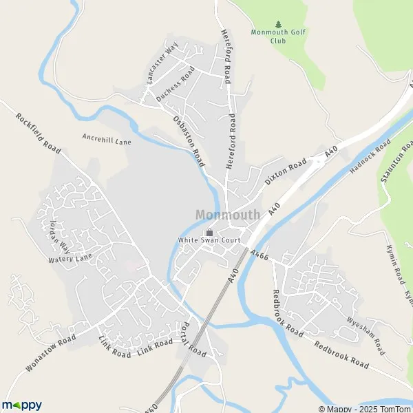 Map Trellech: map of Trellech (NP25 4) and practical information