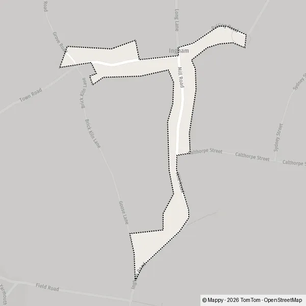 Map Ingham: map of Ingham, North Norfolk NR12 9 and practical information