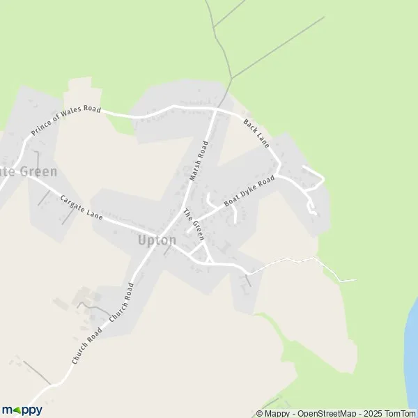 Map Upton: map of Upton, Broadland NR13 6 and practical information