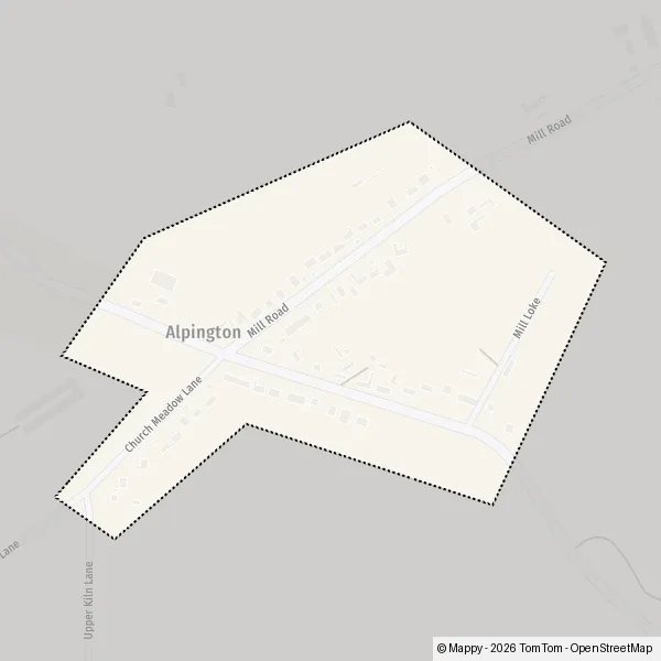 Map Alpington: map of Alpington, South Norfolk NR14 7 and practical ...