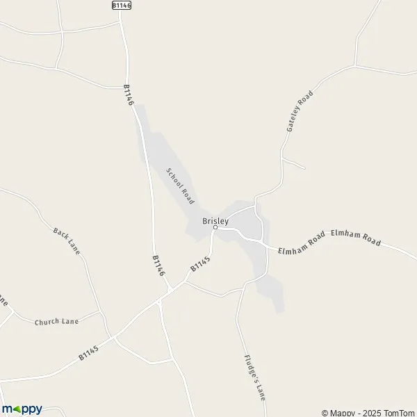 Map Brisley: map of Brisley, Breckland NR20 5 and practical information