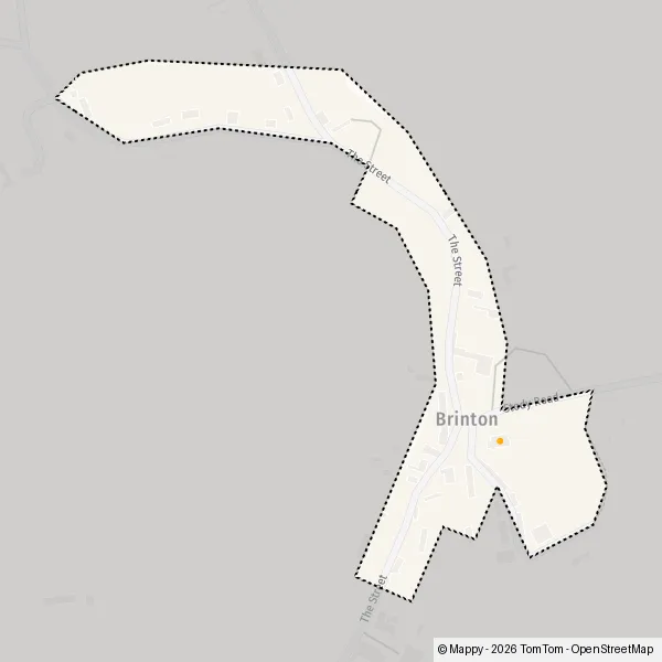 Map Brinton: map of Brinton, North Norfolk NR24 2 and practical information