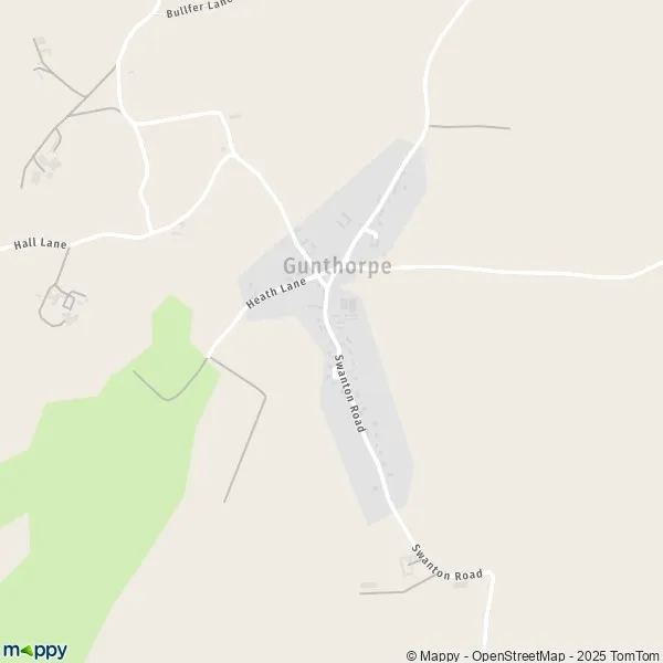 Map Gunthorpe: map of Gunthorpe, North Norfolk NR24 2 and practical ...