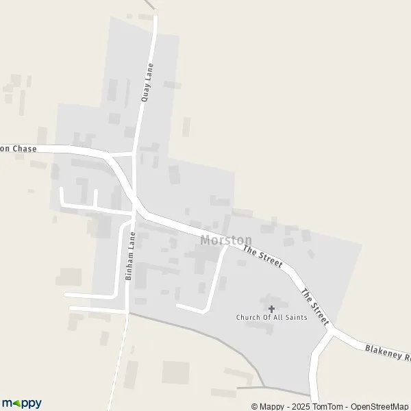 Map Morston: map of Morston, North Norfolk NR25 7 and practical information