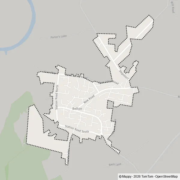 Map Belton: map of Belton, Great Yarmouth NR31 9 and practical information