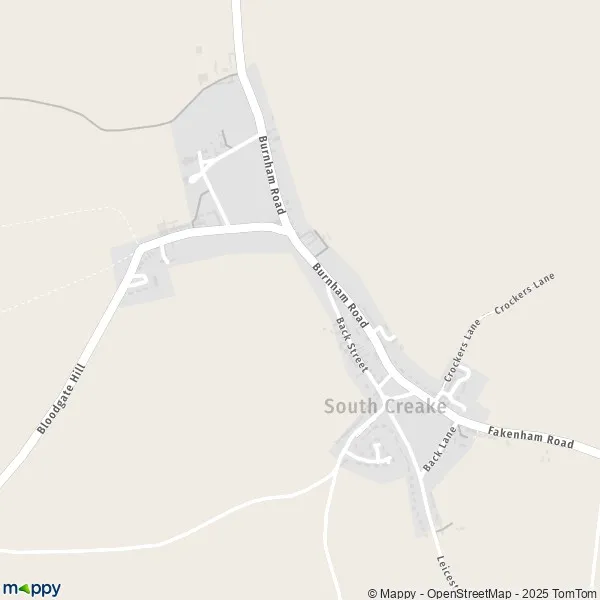 Map Barnham Broom: map of Barnham Broom (NR9 4) and practical information