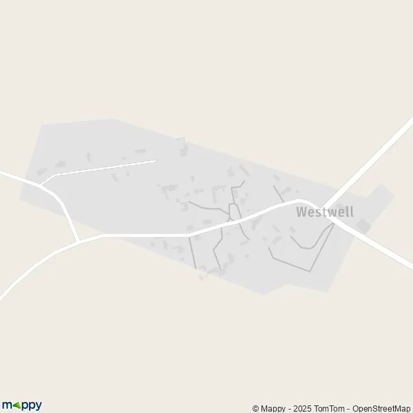 Map Westwell: map of Westwell, West Oxfordshire OX18 4 and practical ...