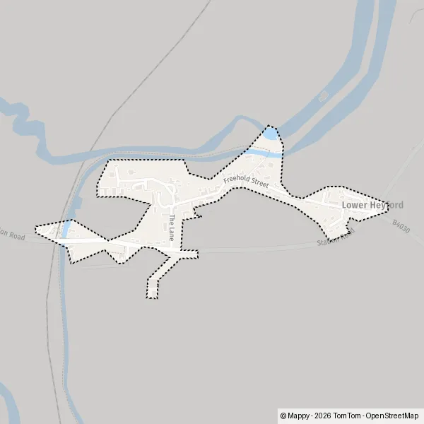 Map Lower Heyford: map of Lower Heyford, Cherwell OX25 5 and practical ...