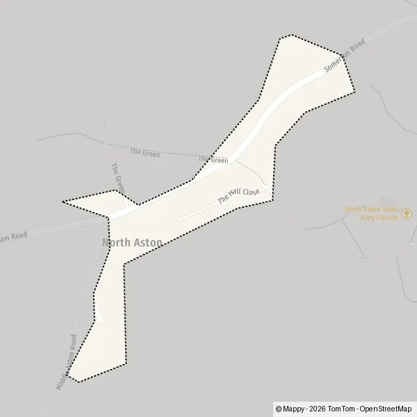 Map North Aston: map of North Aston, Cherwell OX25 6 and practical ...