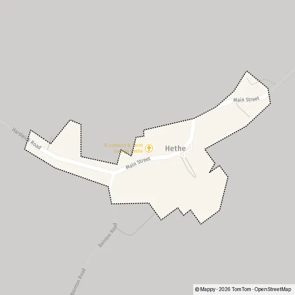 Map Hethe: map of Hethe, Cherwell OX27 8 and practical information