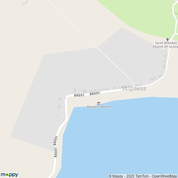 Map Skipness: map of Skipness, Argyll and Bute PA29 6 and practical ...