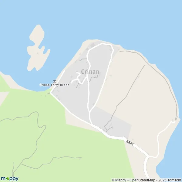 Map Crinan: map of Crinan, Argyll and Bute PA31 8 and practical information